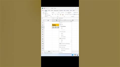 New Trick To Type Date In Excel Excel Exceltips Exceltips Education Officialcomputerskills