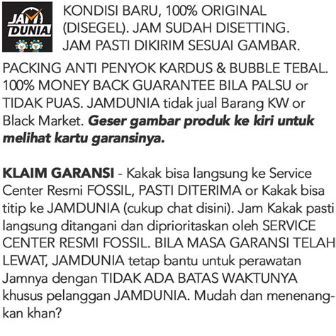 Promo Jam Tangan Fossil Wanita Original Es4628 Jam Tangan Fossil Es4628 Jam Fosil Es4628 Es