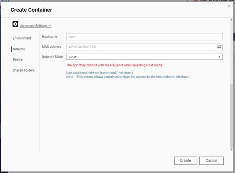 unable to run pi hole with network mode host on a raspberry · issue