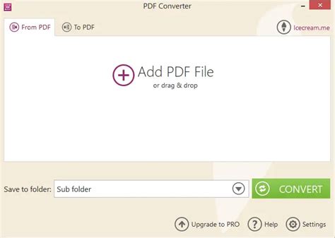 How To Convert PDF To DOC Icecream Apps
