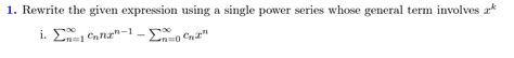 Solved Rewrite The Given Expression Using A Single Power Chegg Com