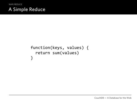 Couchdb A Database For The Web