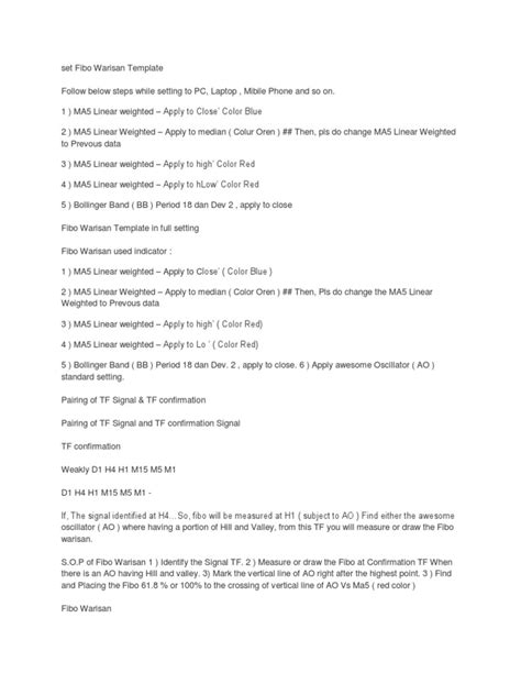 Setting Fibo Warisan Template Pdf Teaching Mathematics