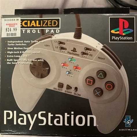 Sony Video Games And Consoles Vintage Ascii Playstation Controller