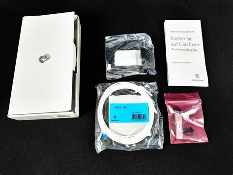 Swisscom Glasfaser Kit Neu Gemäss Beschreibung In Beinwil Am See Für Chf 12 Mit Lieferung