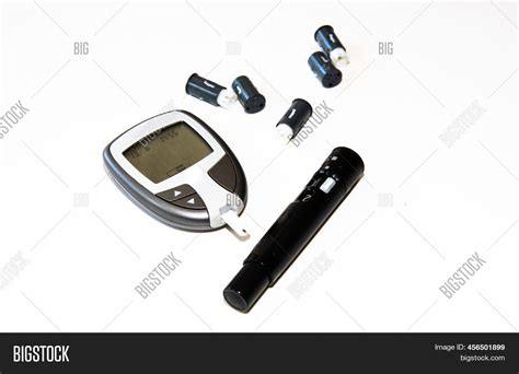 Blood Glucose Monitor Image And Photo Free Trial Bigstock