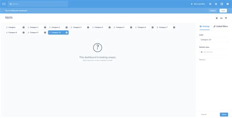 Dashboard Filters Overflow The Screen Making It Not Possible To Use