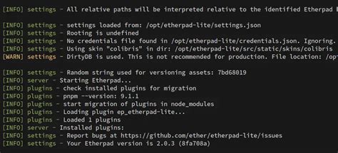 How To Install Etherpad Collaboration Editor On Ubuntu 2404 Server