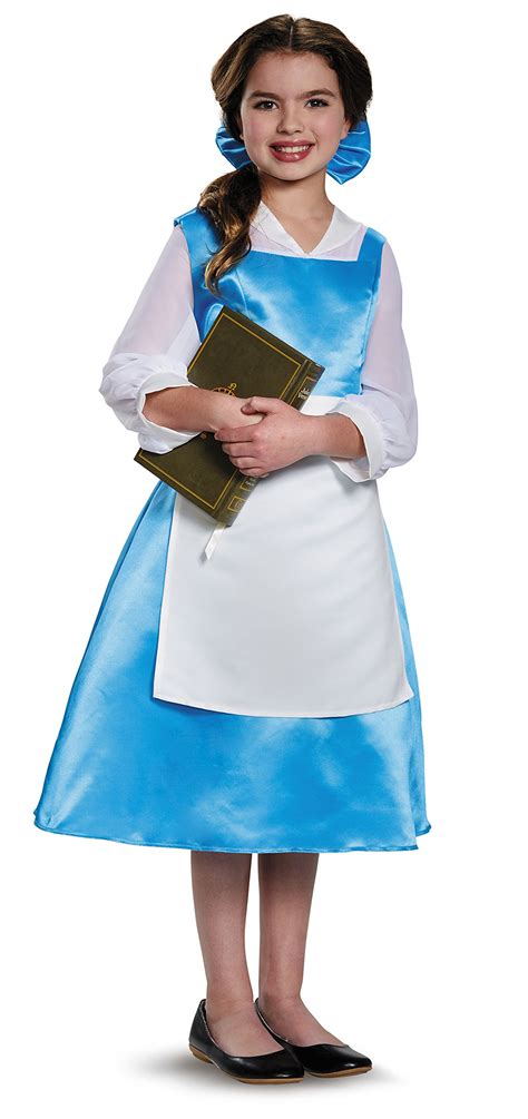Disney Princess Belle Beauty And The Beast Blue Dress Costume