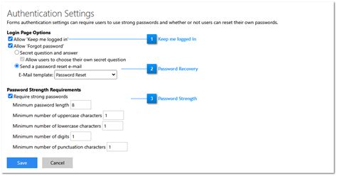 FORMS Authentication