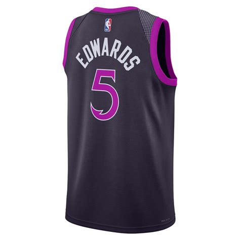 Anthony Edwards Minnesota Timberwolves Nba Jersey Nike City Edition 25 Swingman Basket4ballers
