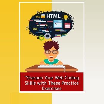 Sharpen Your Web Coding Skills With These Practice Exercises TPT
