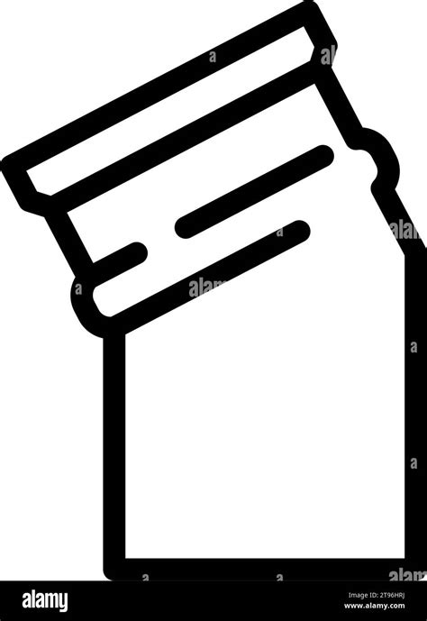 Fuel Pipeline Line Icon Vector Illustration Stock Vector Image And Art Alamy