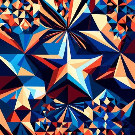 Premium Vector Abstract Stars Vector Illustration