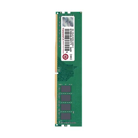 Transcend Jetram 8gb Ddr4 2400 Udimm Desktop Ram Aristo Computers