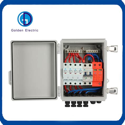 High Quality Plastic Or Metal Type PV Solar Plastic Combiner Box PV Enclosure Combiner Box With