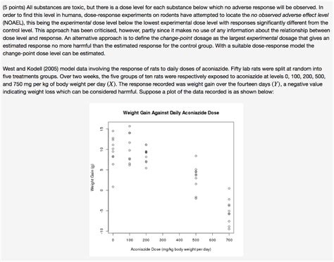 5 Points All Substances Are Toxic But There Is A