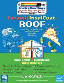 Durable Ceramic Insulcoat Roof Coating