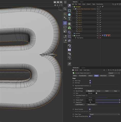 Solved C4d Lite Text How To Fix Geometry With Bevel O Adobe