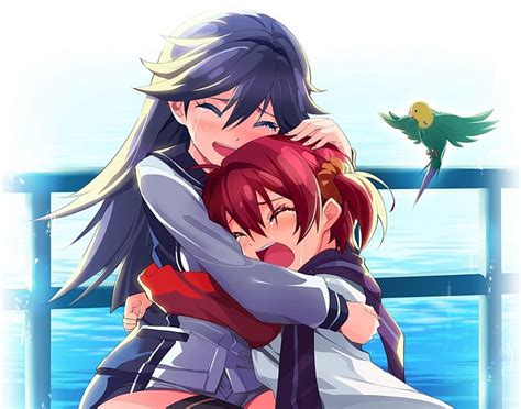 Anime Hug Crying