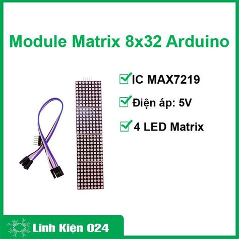 module matrix 8x32 max7219 arduino chất lượng cao shopee việt nam