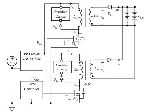 Interleaved Flyback Converter Download Scientific Diagram