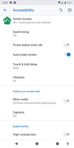 android device accessibility live quickie sunrise medical
