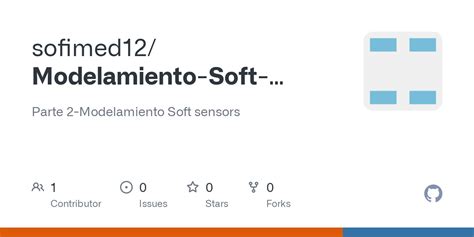 GitHub Sofimed Modelamiento Soft Sensors Parte Modelamiento Soft Sensors