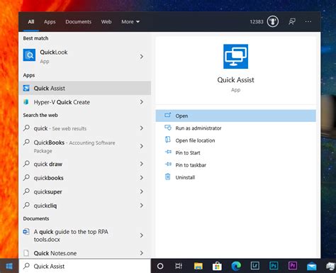 Using Microsoft Quick Assist To Troubleshoot Issues Remotely