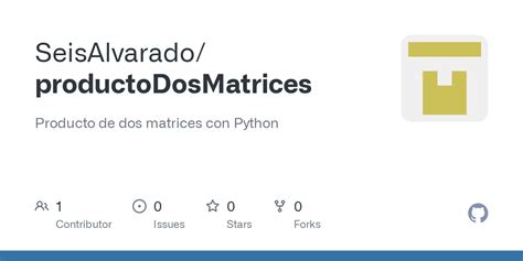 github seisalvarado productodosmatrices producto de dos matrices con