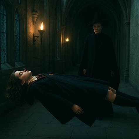 Sleeping Hermione Brought To The Infirmary By Morpheus325 On Deviantart