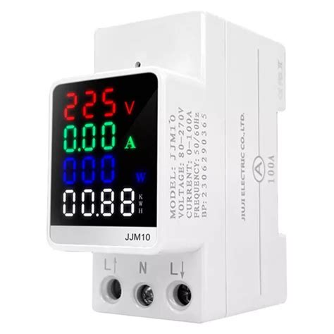 EFFICIENT POWER MEASUREMENT AC V LCD Digital Electricity Meter A