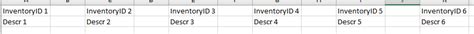 Wrapping Columns In An Acumatica Tabular Report Stack Overflow