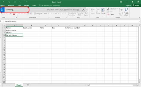 how to dictate in excel streamline your workflow with voice input