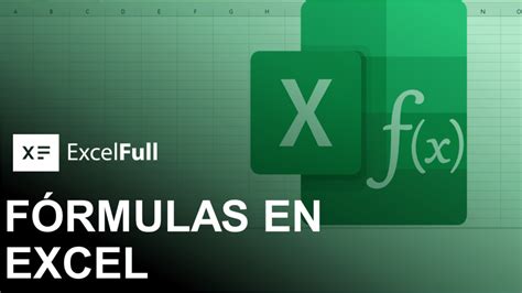 FÓrmulas En Excel Excelfullcom