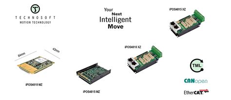 Technosoft Nuovi Drives Low Voltage Supercompatti