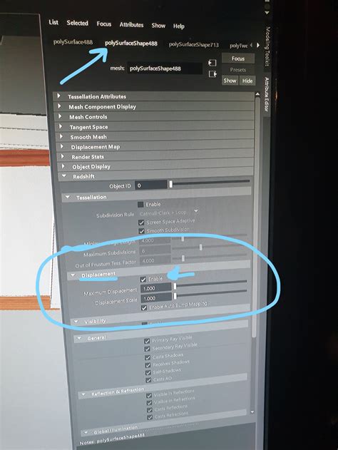 connecting external displacement maps not working autodesk community