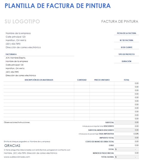 Plantillas De Facturas 🧾 Plantilla De Factura En Excel Descarga