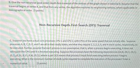 Solved A Give The Sequence Of Vertices That Represent A