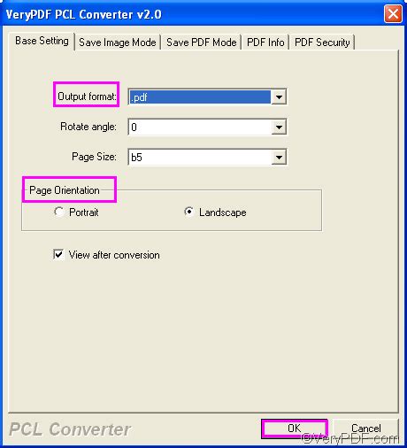 How To Convert Prn To Pdf And Set Page Orientation Verypdf Knowledge Base