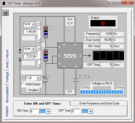 Программа 555 Timer Pro - directionstation