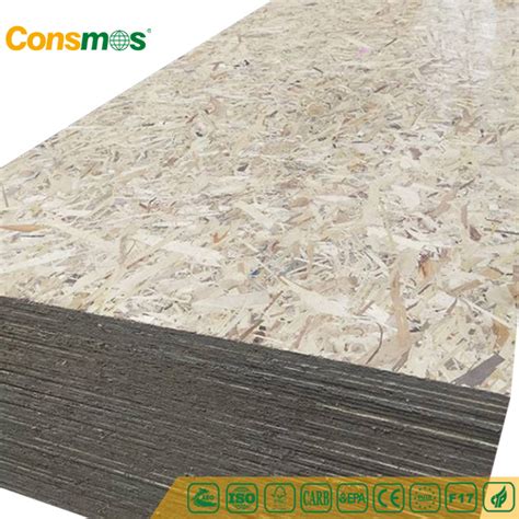 Consmos 18mm Oriented Strand Board Osb Osb1 Osb2 Osb3 Osb4 Board With Low Price Osb And Osb