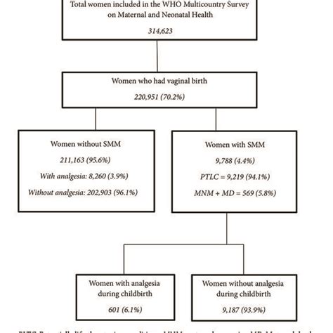 Flowchart Showing The Inclusion Of Women In This Analysis Download Scientific Diagram