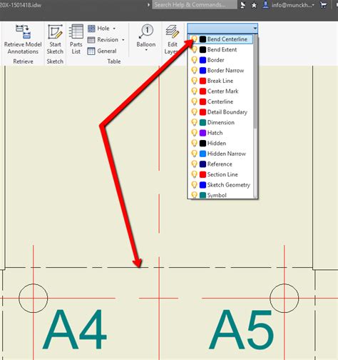 Remove Bend Extents Line In Flat Autodesk Community