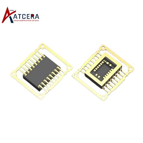 Cfp Ceramic Flat Housing Aln Htcc Substrate Suppliers And Manufacturers Atcera