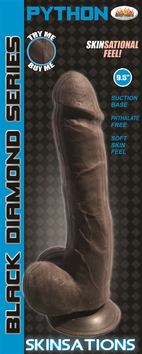Skinsations Python 95 Black Diamond Series Lust Sex Shop