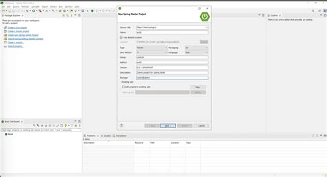 Spring Sts4 이용하여 Spring 프로젝트 생성 및 설정하기 Spring Sts4 이용하여 Spring 프로젝트 생성 및 설정하기