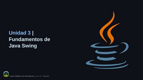 Fundamentos De Java Swing Speaker Deck
