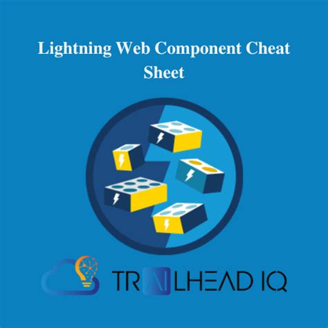 𝐋𝐢𝐠𝐡𝐭𝐧𝐢𝐧𝐠 𝐖𝐞𝐛 𝐂𝐨𝐦𝐩𝐨𝐧𝐞𝐧𝐭 𝐂𝐡𝐞𝐚𝐭 𝐒𝐡𝐞𝐞𝐭 Trailheadiq