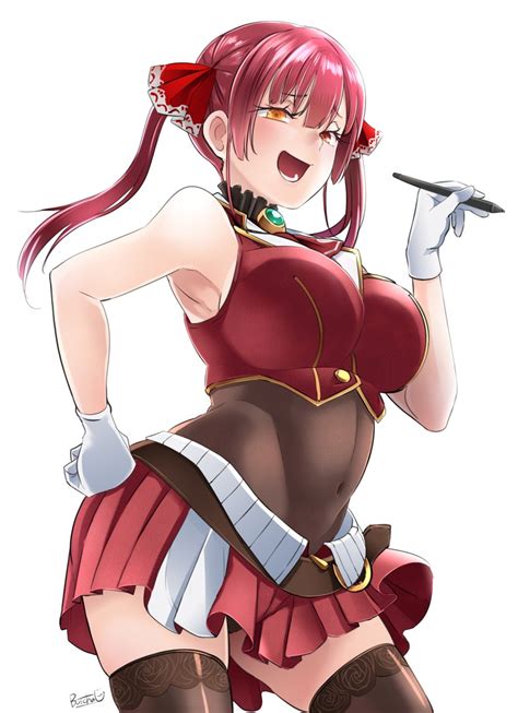 Houshou Marine Hololive Drawn By Butcha U Danbooru